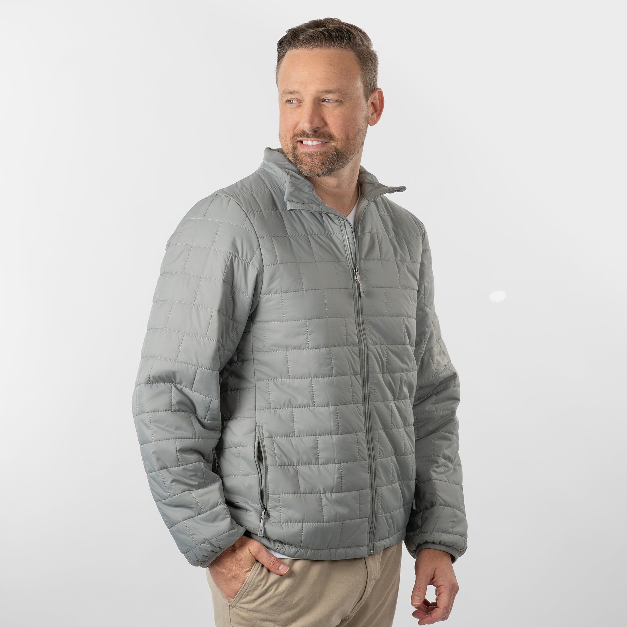 BURNSIDE QUILTED PUFFER JACKET - B8713 | Burnside Sierra Pacific Apparel